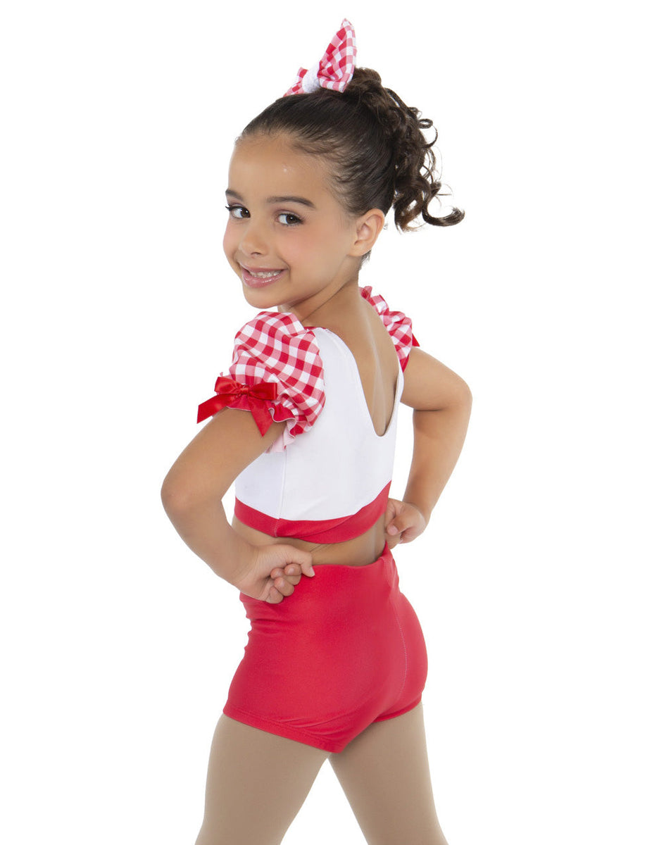 Us Chickens Puff Sleeve Crop Top – Hamilton Theatrical
