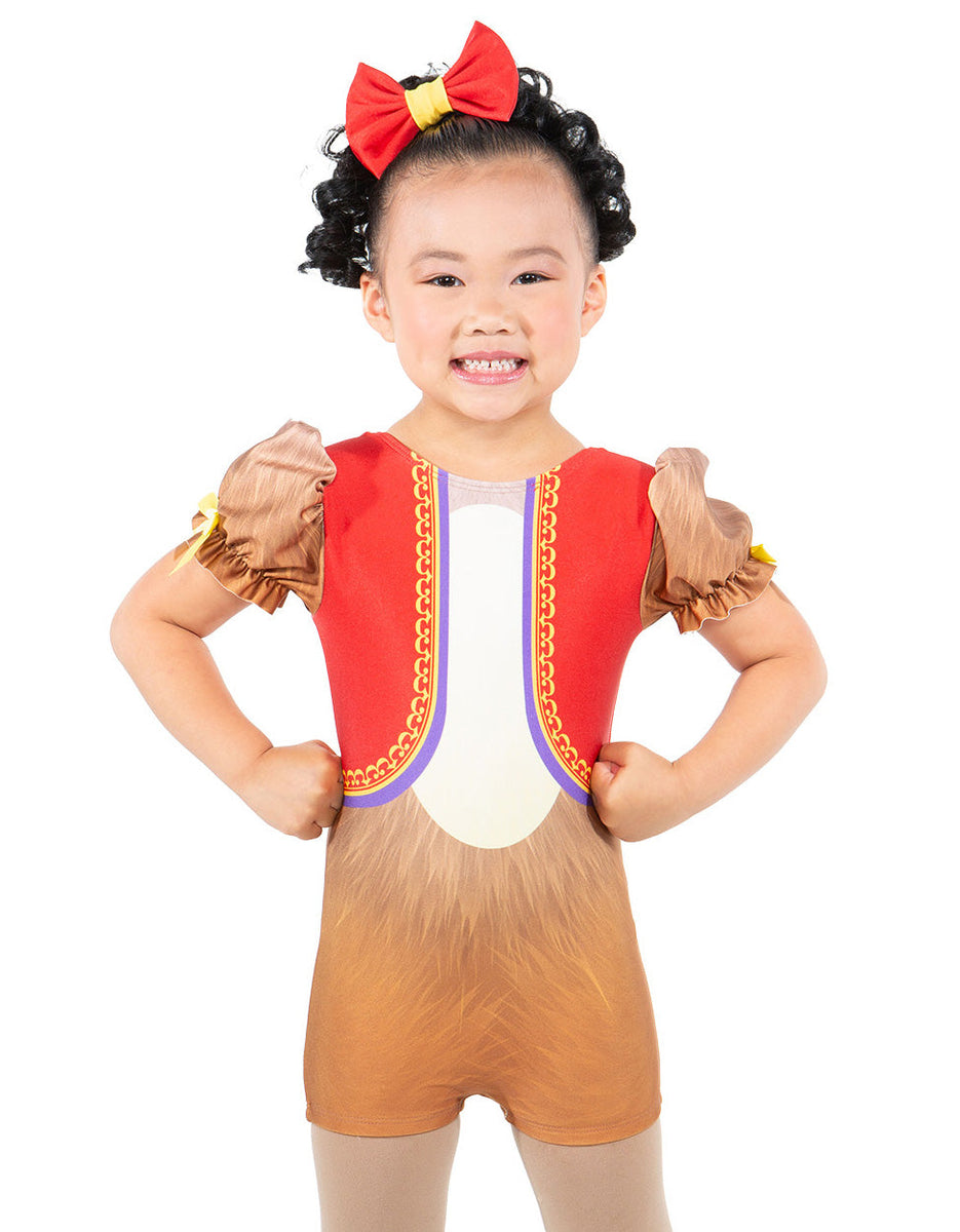 Funky Monkey Puff Sleeve Biketard – Hamilton Theatrical