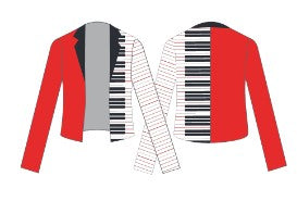 Custom Piano Chest Blazer Ladies – Hamilton Theatrical