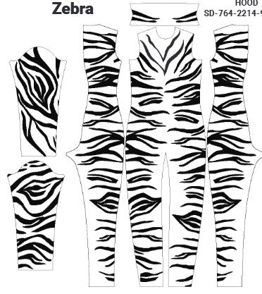 Custom LS Zebra Unitard – Hamilton Theatrical