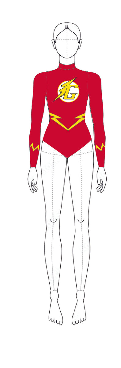 Custom Electric Hero LS Keyhole Leotard – Hamilton Theatrical