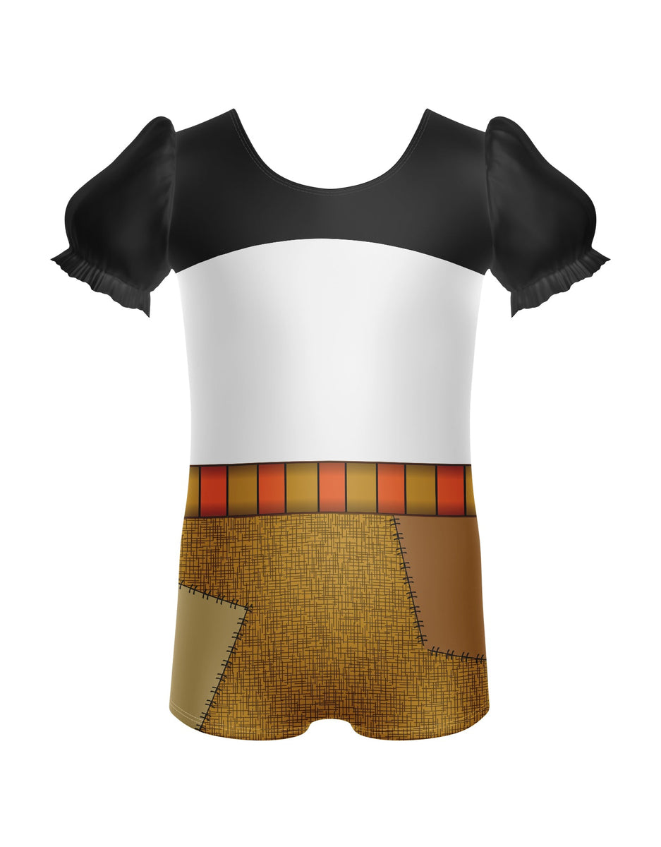 Karate Animals - Panda - Kung Fu Panda Puff Sleeve Biketard – Hamilton ...