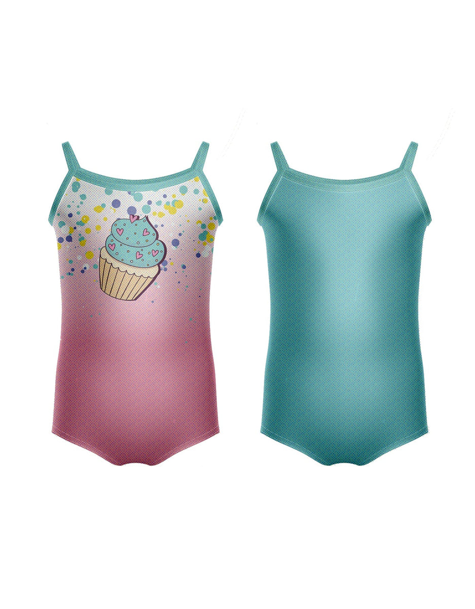 Reversible Cupcakes Cami Leotard – Hamilton Theatrical