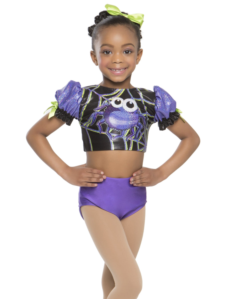 Itsy Bitsy Spider Puff Sleeve Crop Top – Hamilton Theatrical