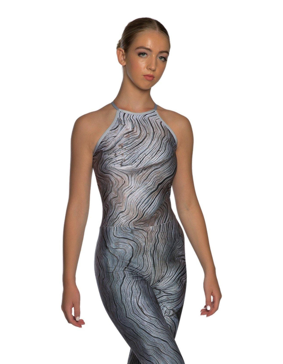 Custom Inked Lycra Halter Covered Back Unitard – Hamilton Theatrical